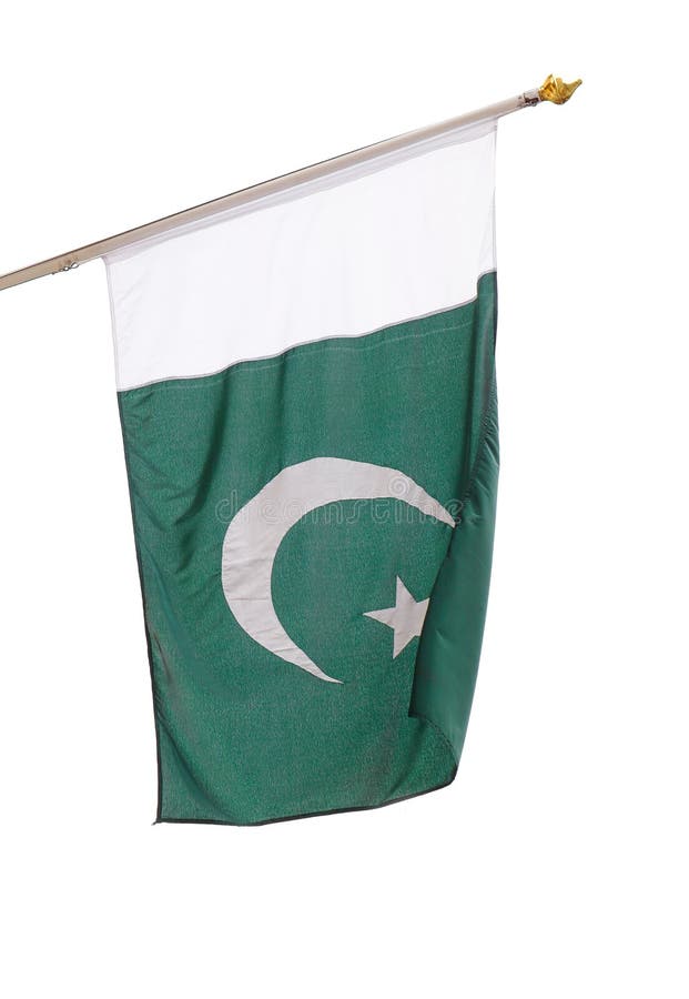 Pakistan flag stock image. Image of textile, isolated - 53564977