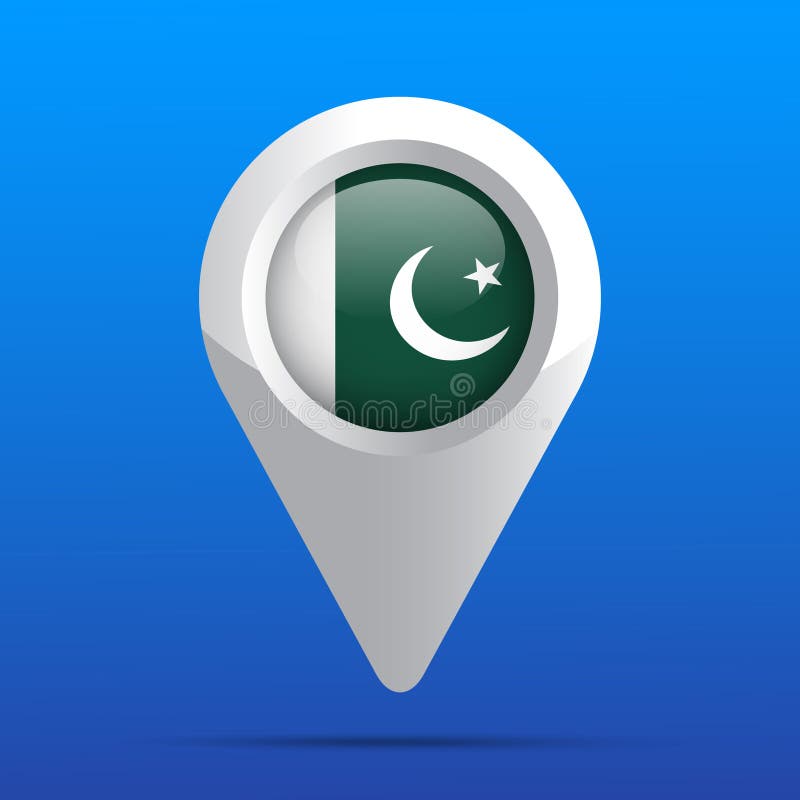 Pakistan Flag Standard Size in Asia Stock Vector - Illustration of ...
