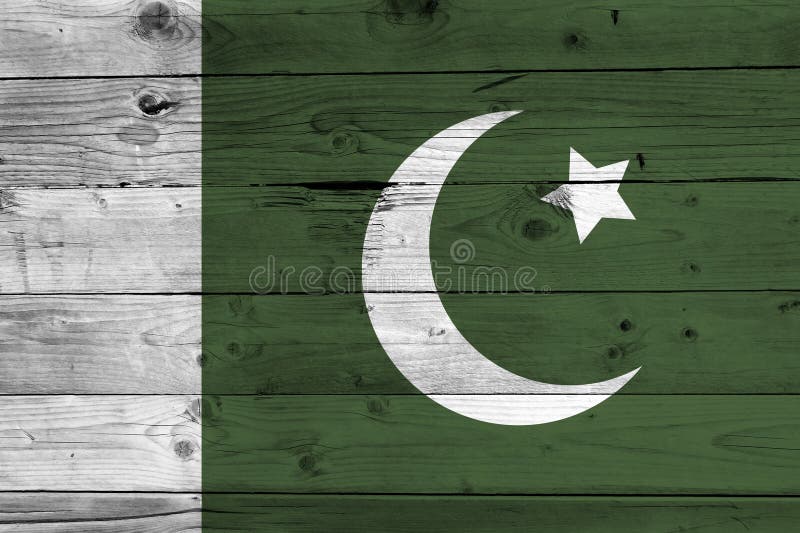 Pakistan flag with texture stock image. Image of patriot - 392113423