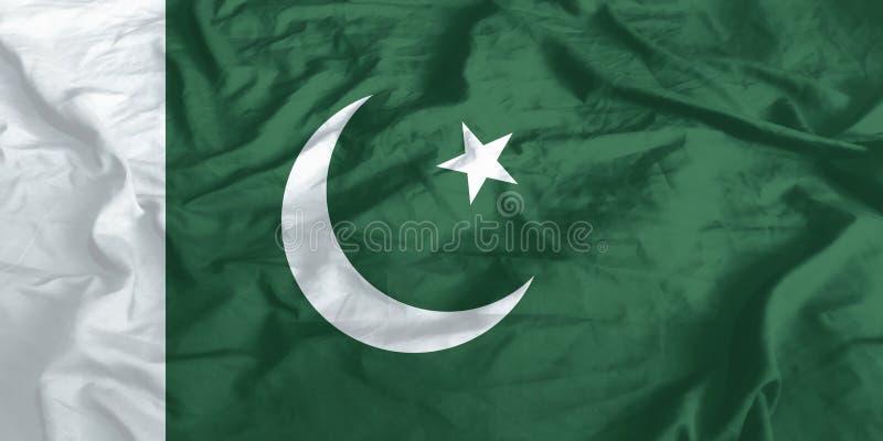 Pakistan Flag Waving Close Up Stock Image - Image of democratic, flying ...