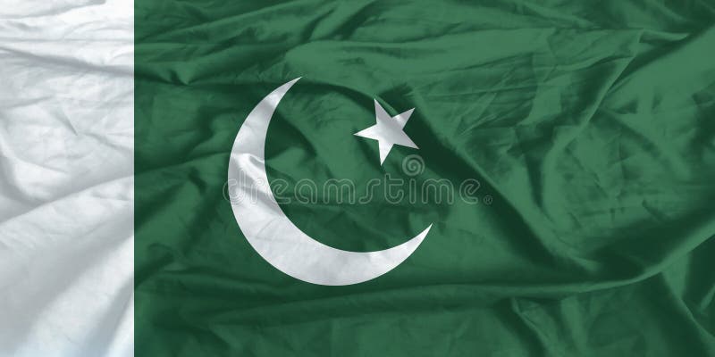 Pakistan Flag Waving Close Up Stock Photo - Image of freedom ...