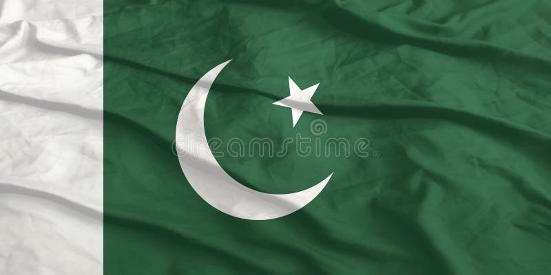 Pakistan Flag Waving Close Up Stock Photo - Image of silk, patriotism ...