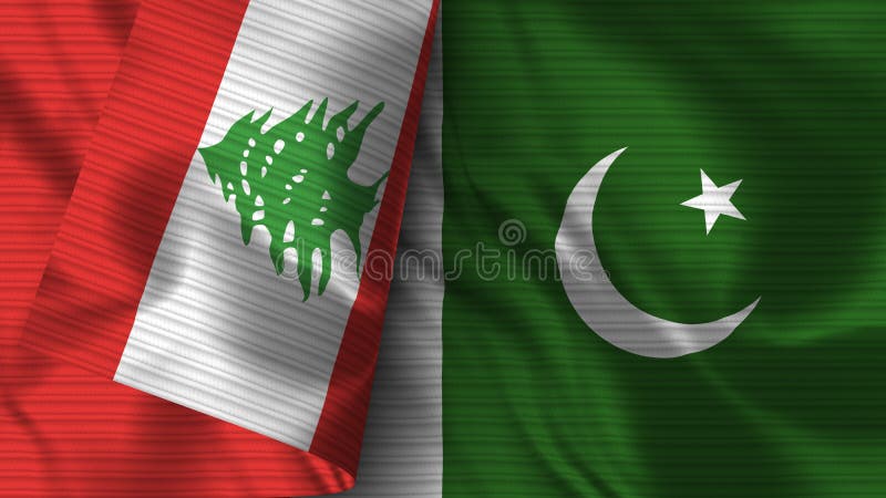 Pakistan and Lebanon stock illustration. Illustration of arab - 102533715
