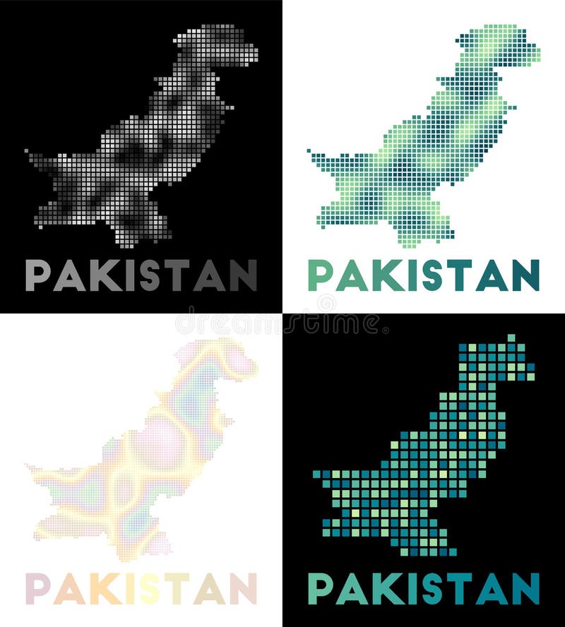 Pakistan map. stock vector. Illustration of homeland - 213807744