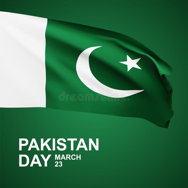 Pakistan Resolution Day Background. 23rd of March Stock Vector ...