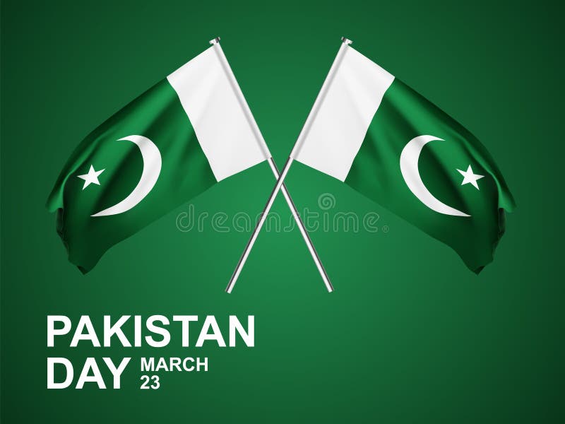 Pakistan Resolution Day Background. 23rd of March Stock Vector ...