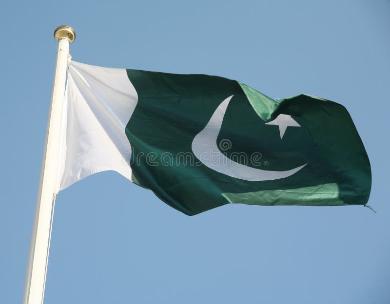 Pakistan s flag stock photo. Image of islam, pakistani - 1615956