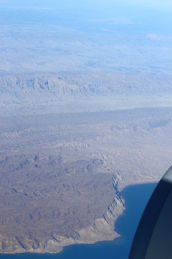 Pakistan at the Shore of the Arabian Sea with Altitude Stock Photo ...