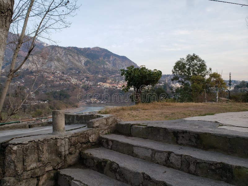 Pakistan Side of Kashmir - View from a Fort Stock Photo - Image of ...