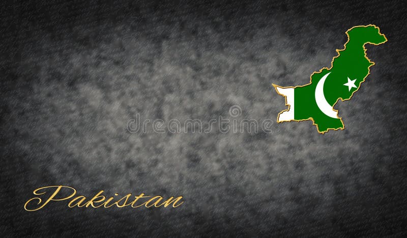 Pakistan Symbols, Map of Pakistan Stock Image - Image of capital ...