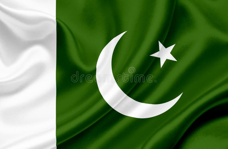 Pakistan waving flag stock photo. Image of canvas, painting - 149797414