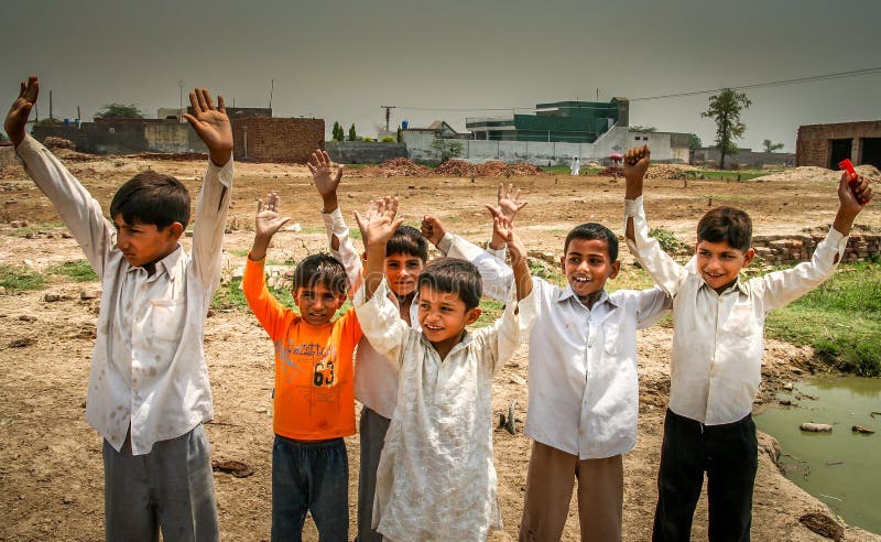 Happy Pakistani Children