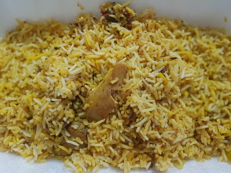 Pakistani Famosa Comida Chamada Karachi Beryani Foto de Stock - Imagem ...