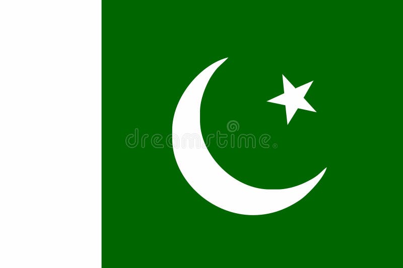 Flag of Pakistan stock vector. Illustration of national - 269883998