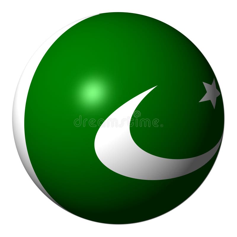 Pakistan National Flag Small And Different Shape