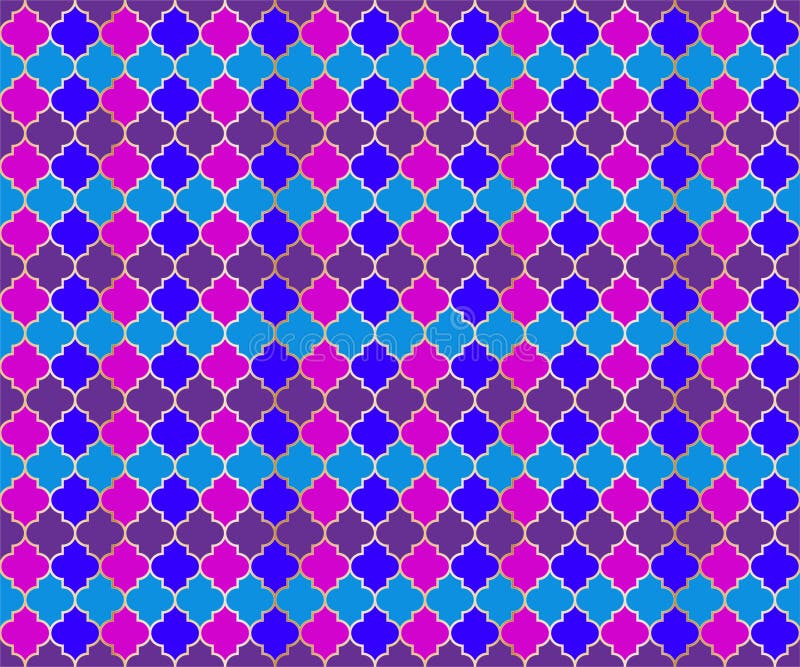 Pakistani Mosque Window Vector Seamless Pattern. Stock Vector ...