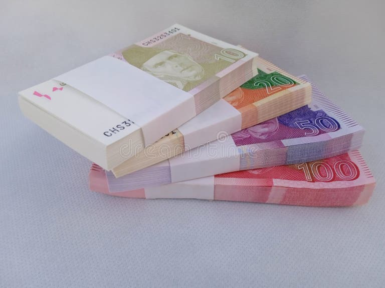 Pakistani New Currency Note Bundle of 10, 20, 50 and 100 Rupees. New ...