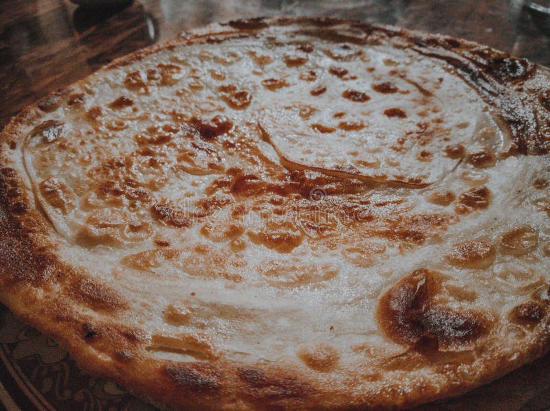 Pakistani paratha stock photo. Image of petal, textile - 175551498