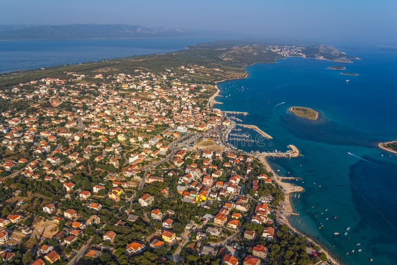 Pakostane in Croatia stock photo. Image of landscape - 44080504