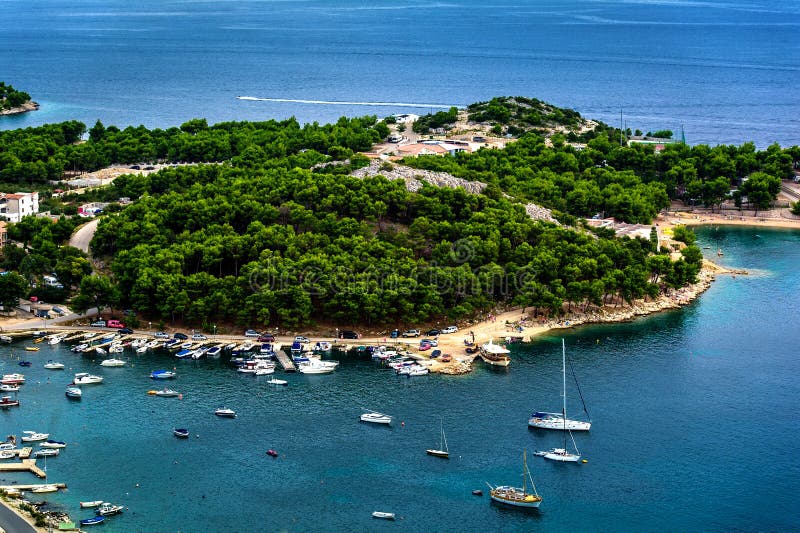 Pakostane in Croatia stock image. Image of pakostane - 44307301