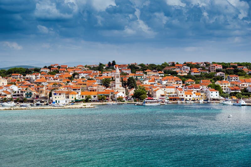 Pakostane in Croatia stock image. Image of pakostane - 44307301