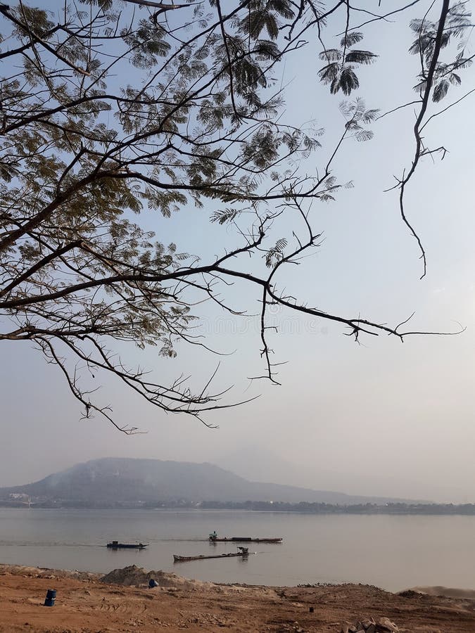 Pakse Viewpoint Mekong Loas River Nature Stock Photos - Free & Royalty ...