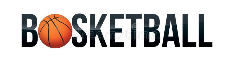 Palabra Art Illustration Del Baloncesto Ilustración del Vector ...