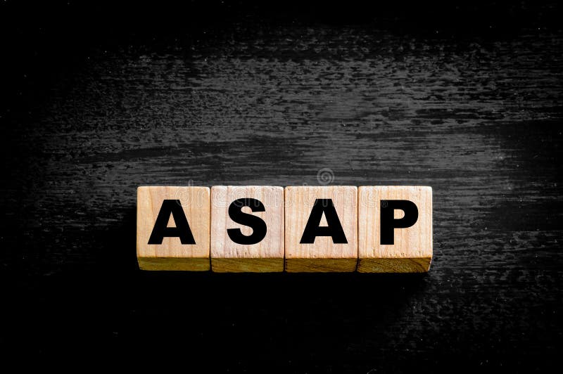 Palabra CUANTO ANTES - Cuanto Antes Imagen de archivo - Imagen de ...