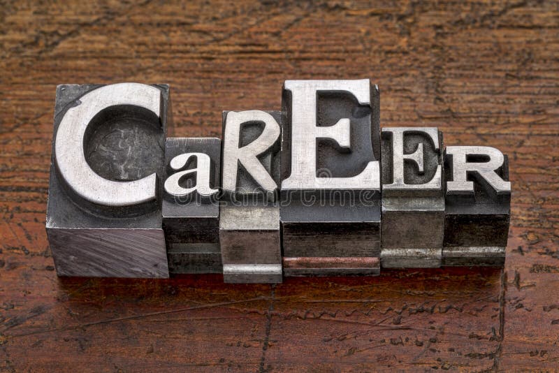 Palabra De La Carrera En Tipo Del Metal Foto de archivo - Imagen de ...