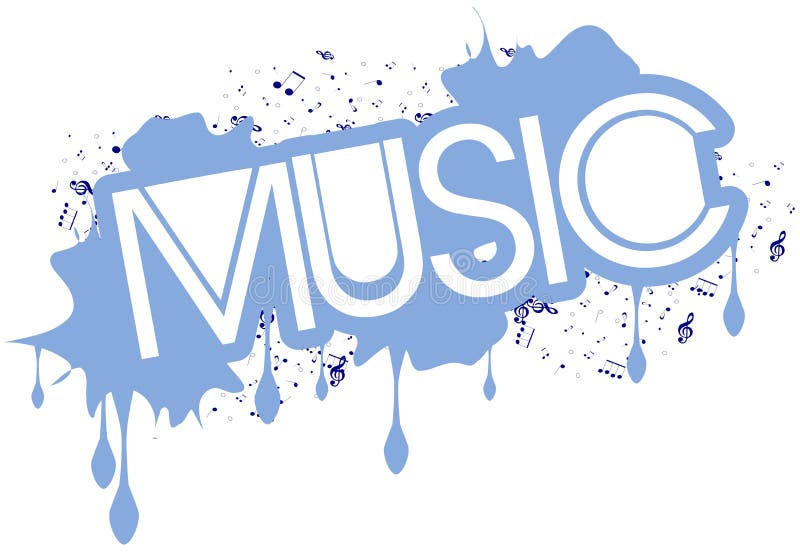 Palabra de la música foto de archivo. Ilustración de compositor - 36922698