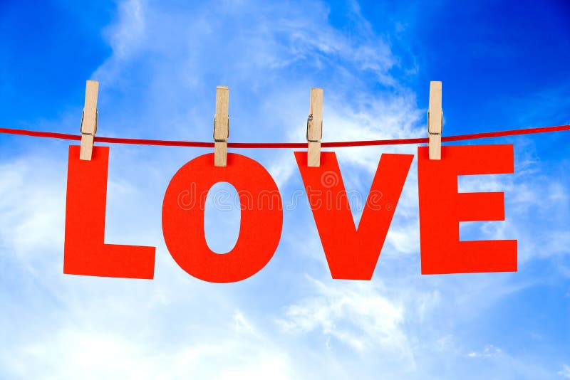 Palabra del amor foto de archivo. Imagen de ceros, dulzura - 66781260