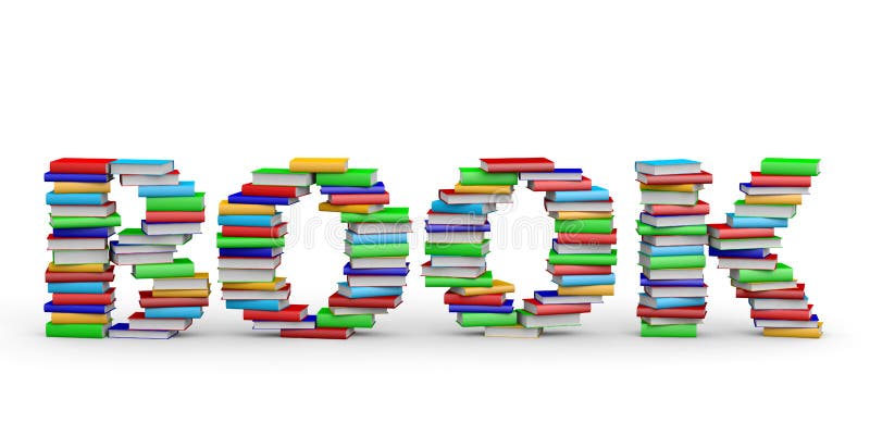 Palabra Del LIBRO De Los Libros Stock de ilustración - Ilustración de ...