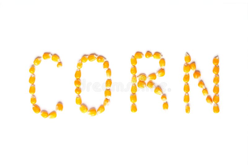 Palabra del maíz imagen de archivo. Imagen de detalle - 12434489