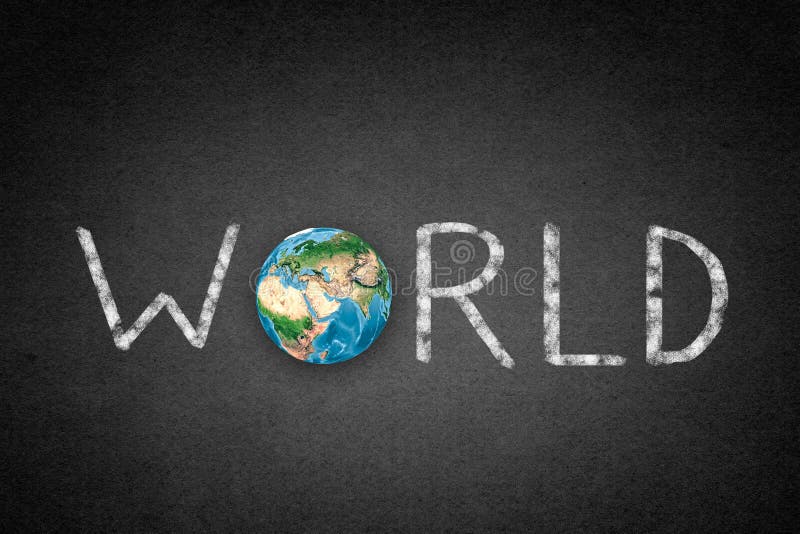 Palabra mundo foto de archivo. Imagen de idea, palabra - 56920966