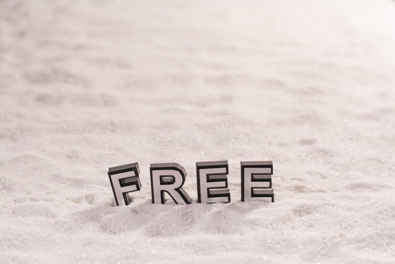 Palabra libre imagen de archivo. Imagen de tejido, libre - 65607703