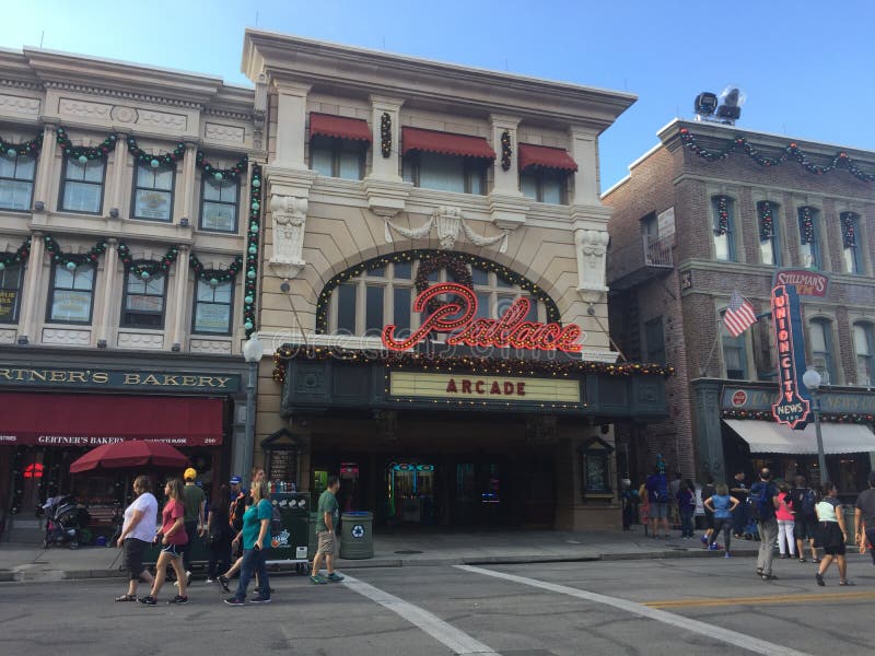 Palace Arcade at Universal Studios, Orlando, FL. Editorial Photo ...