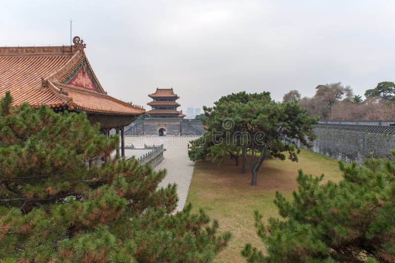 Palace in Beiling Park stock image. Image of destination - 28940033