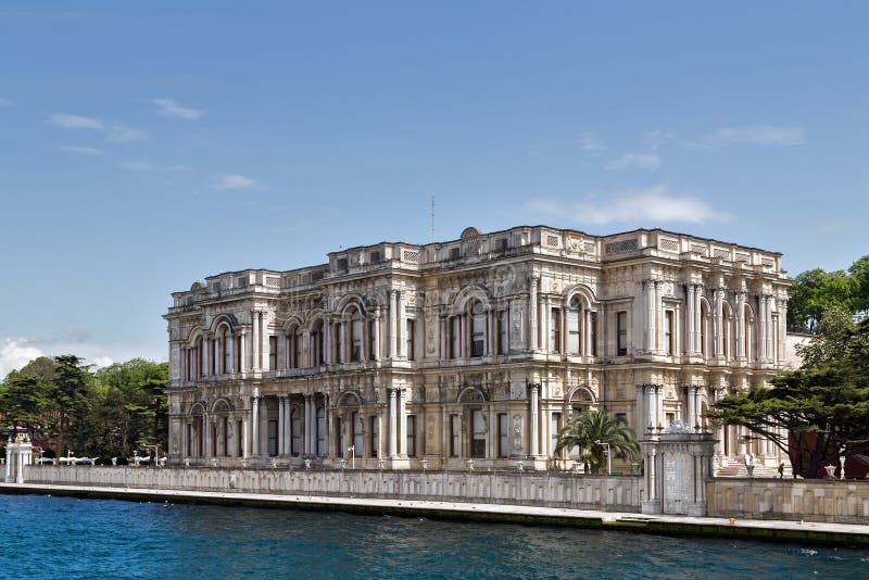 Palace the Bosphorus stock image. Image of detail, ottoman - 42657845