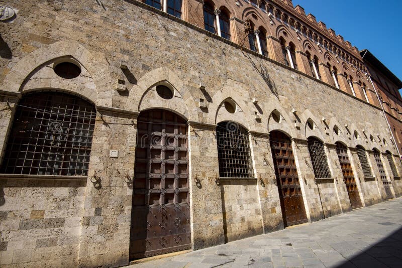 Palace of the Captain stock image. Image of europe, toscana - 304385919