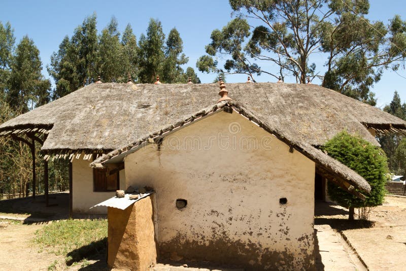 Palace of Emperor Menelik II Stock Photo - Image of africa, mount: 67734478