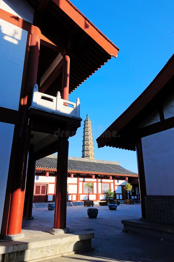 The Palace of Fenyang stock photo. Image of buildings - 128097438