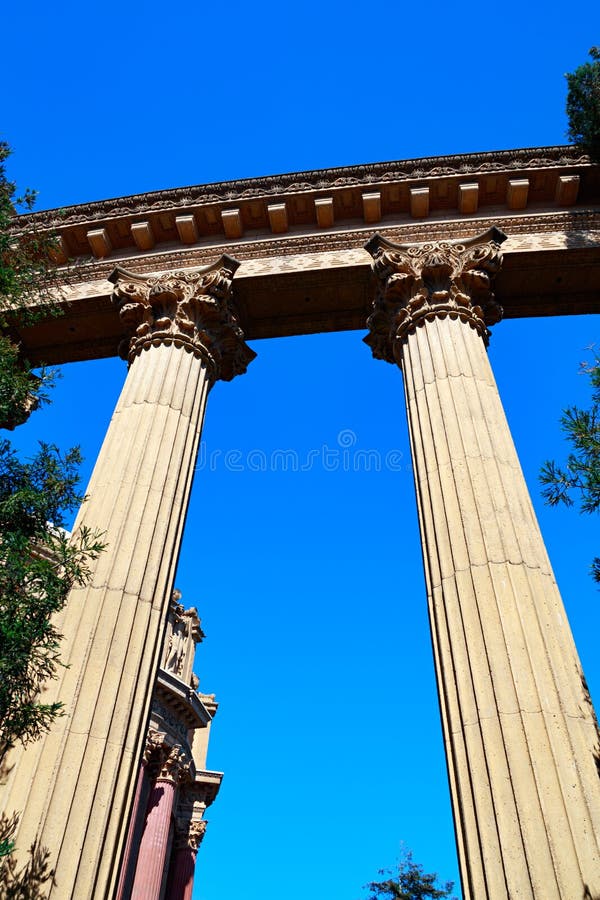 Palace of fine arts stock image. Image of architecture - 90667047