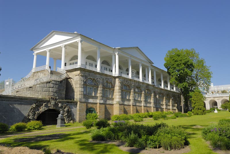 Palace grounds in Russia stock photo. Image of building - 8335496