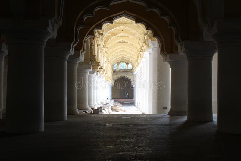 Palace hallway stock image. Image of palace, style, hallway - 87502063