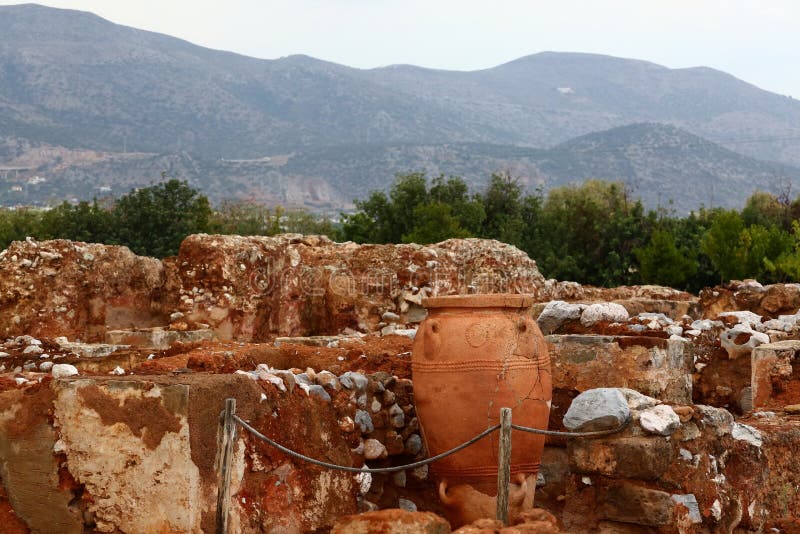 The Palace of Malia stock photo. Image of minoan, malia - 127474508