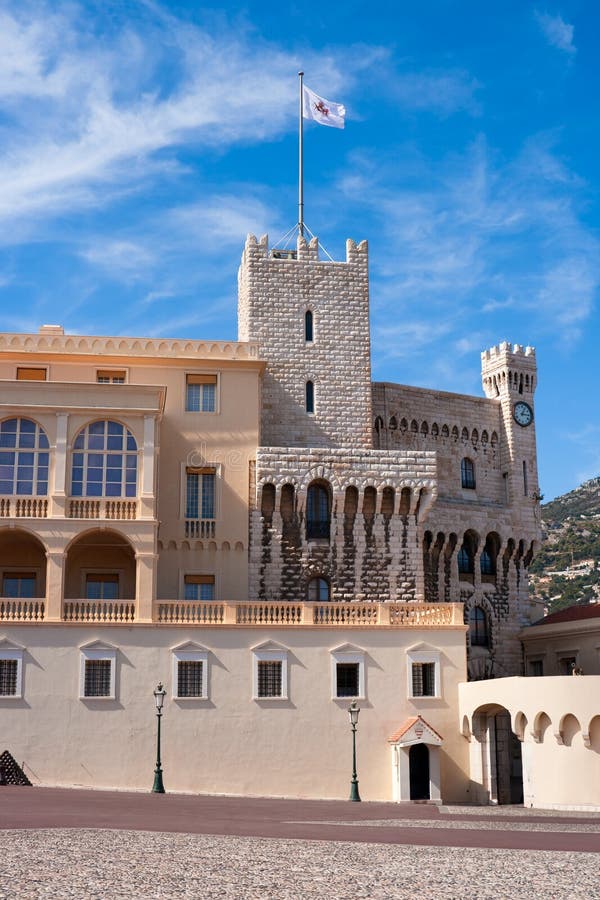 Montecarlo Prince S Palace - Monaco, France Stock Image - Image of cote ...