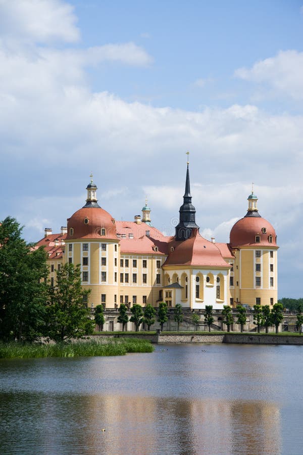 Palace Moritzburg, Saxony, Germany Stock Photo - Image of architecture ...