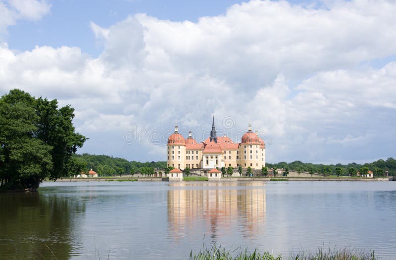 Palace Moritzburg, Saxony, Germany Stock Image - Image of saxon ...