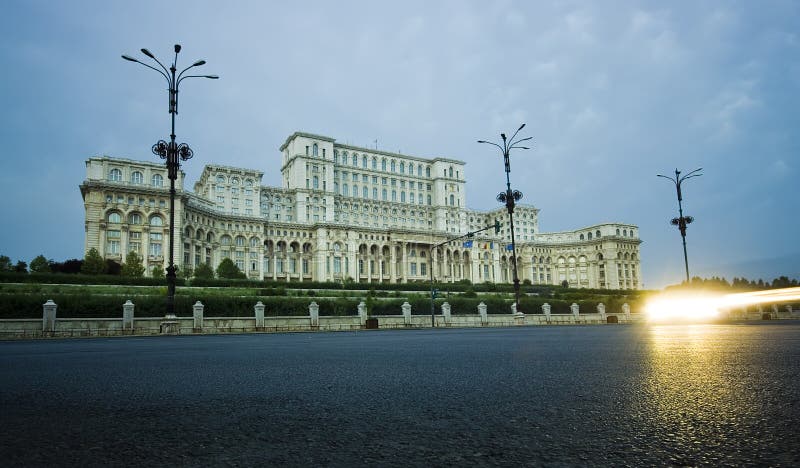 Palace of Parliament stock image. Image of building, romania - 29295349