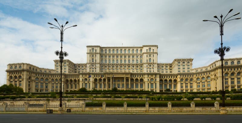Palace of Parliament, Romania Stock Image - Image of romania, palace ...